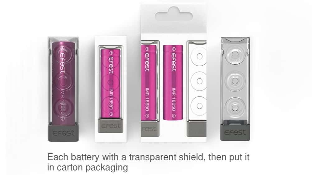 Efest IMR 18650 Battery 3000mAh | VAPEAPE