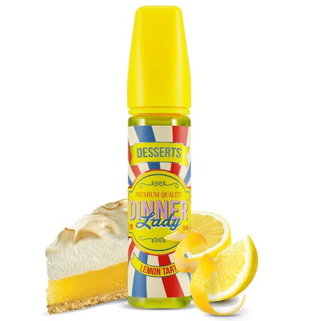 Dinner Lady Lemon Tart Vape Juice 60ml and 120ml | VAPEAPE Ireland