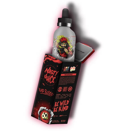 Nasty Juice Bad Blood 60ml Blackcurrant Vape | VAPE🐵APE Ireland