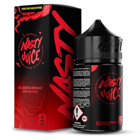 Nasty Juice Bad Blood 60ml Blackcurrant Vape | VAPE?APE Ireland