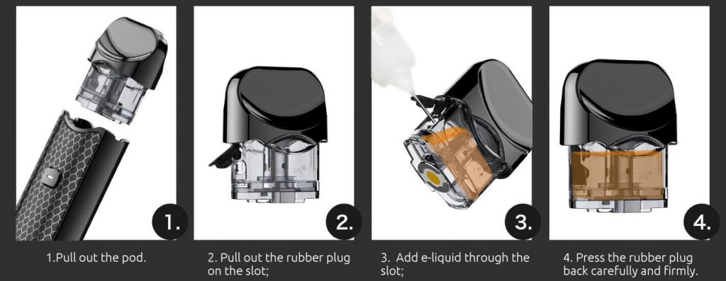 Smok NORD Pod Replacement Cartridge with Coils | VAPEAPE Ireland