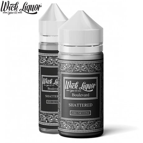 Wick Liquor Boulevard SHATTERED 60ml 120ml Vape Juice | VAPEAPE