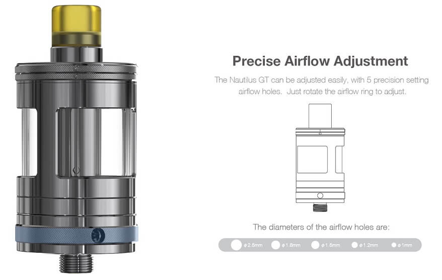 Aspire Nautilus GT Kit | VAPEAPE - Aspire Glint Mod & GT Vape Tank