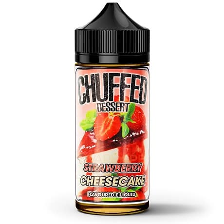 Chuffed Strawberry Cheesecake 🎂 120ml Vape Juice | VAPEAPE Ireland
