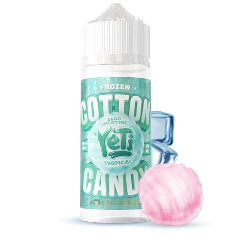 YETI Cotton Candy Tropical 120ml Vape Juice | VAPEAPE Ireland
