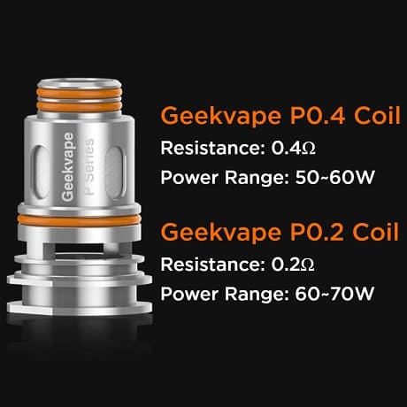 GeekVape Aegis Boost P Coils 0.2Ω and 0.4Ω | ? VAPEAPE Ireland