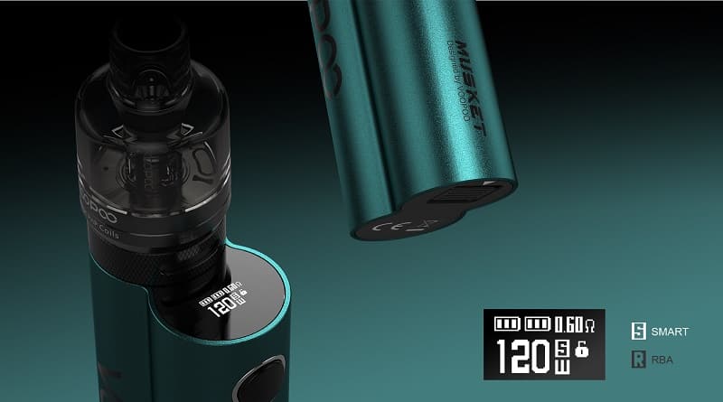VooPoo Musket Kit with PNP Tank | ? VAPEAPE Ireland