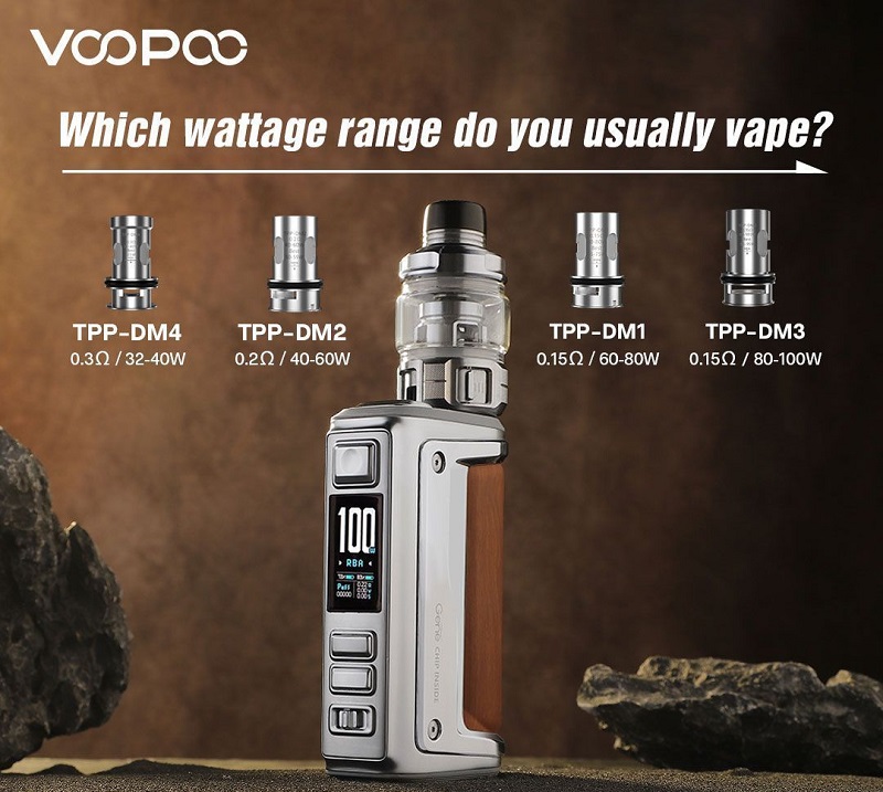 VooPoo ARGUS GT2 Vape Kit with MAAT Tank | 🐵 VAPEAPE Ireland