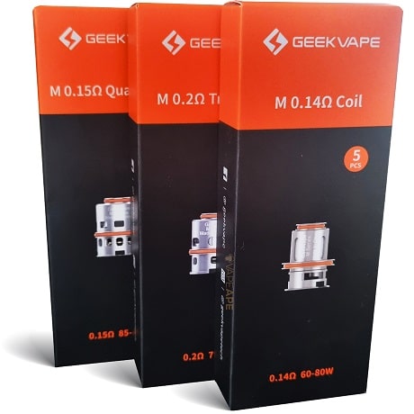 Geekvape M Coils | 🐵 VAPEAPE Ireland | Replacement Mesh Coils