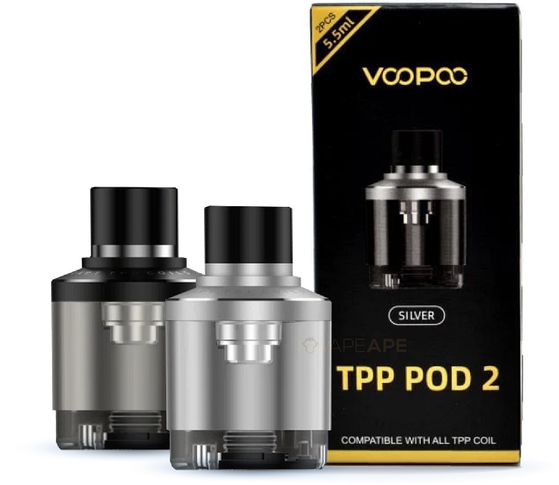 VooPoo TPP 2 Replacement Pod 5.5ml | VAPEAPE Ireland