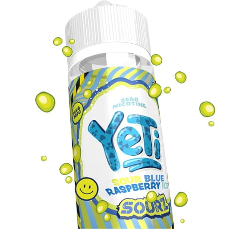 Yeti Sour Blue Raspberry Ice 120ml Vape Juice | VAPEAPE 🙉 | Ireland