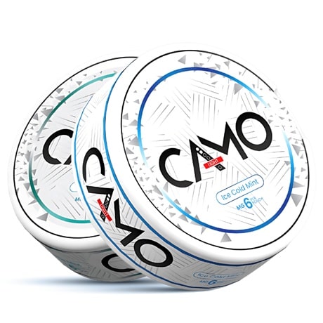 Camo Snus Nicotine Pouches - 6mg, 12mg, 25mg | VAPEAPE 🐵 Ireland