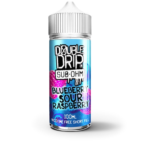 Double Drip Blueberry Sour Raspberry 120ml Vape Juice | VAPEAPE