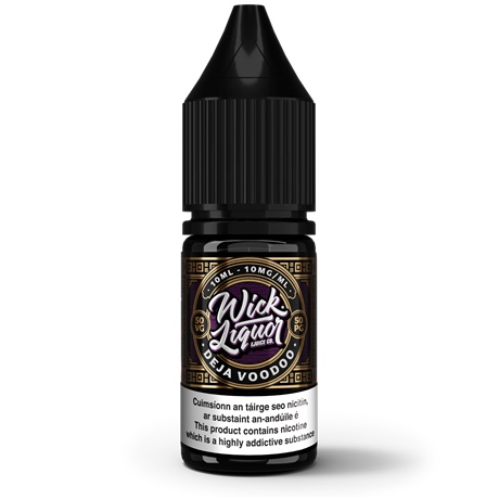 Wick Liquor Deja Voodoo 10ml E-liquid Salt | VAPEAPE ? Ireland